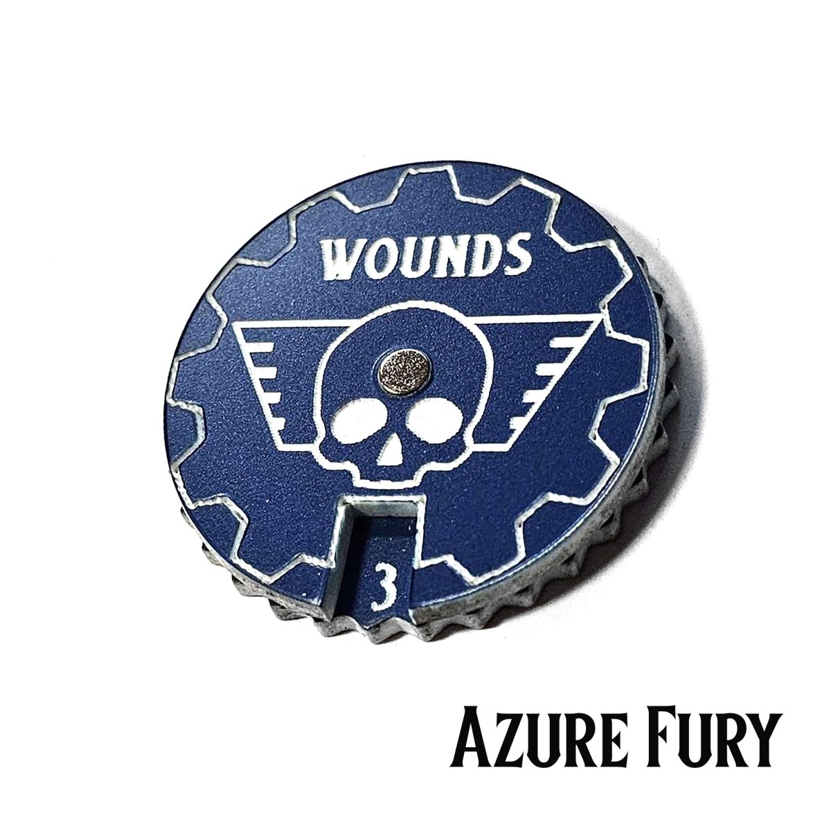 Azure Fury 1-15 Tabletop Wound Tracker – Fat Dwarf